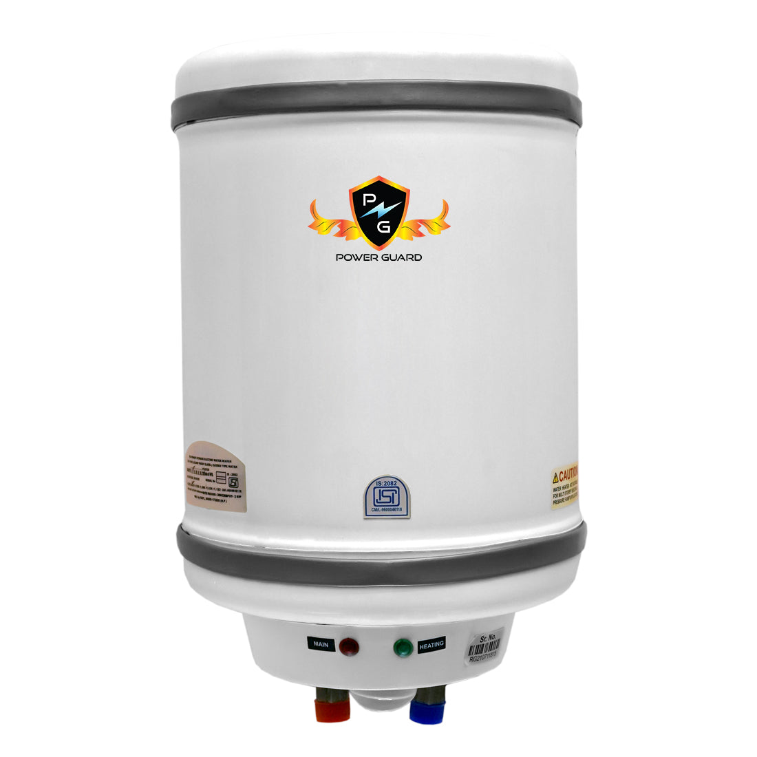 Water Geyser : Power Guard 10L Storage Water Heater Geyser (White, PG-
